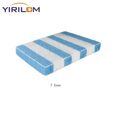 China 9 Zoned High Carbon Steel Wire Pocket Spring Unit with Customizable Specifications for Mattress Manufacturing for sale