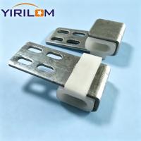 China Sofa Hardware Durable Steel Plastic Spring Fasteners 4-Hole Composite Spring Sofa Clips for Furniture for sale