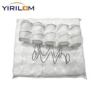 China 1.8mm-2.0mm Wire Diameter Highly Durable Noiseless Sofa Pocket Spring Coil for Luxury Sofa Manufacturing for sale