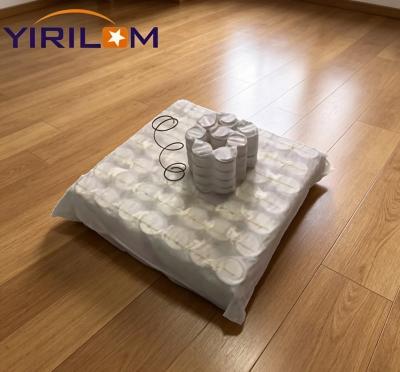 China White 80gsm Non-woven Pocket Spring Unit for Sofa and Mattress Cushion for sale