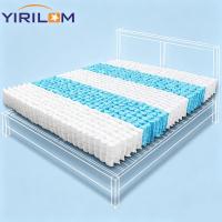 China Fabric Wrapped Pocket Spring Unit Steel Wire Coil Sprung For Mattress for sale