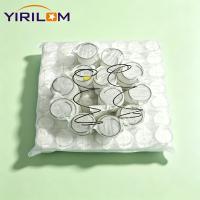 China Customized High Carbon Steel Pocket Spring Unit with Coil Compression for Sofa Seating Cushion 40 lb Load Capacity for sale