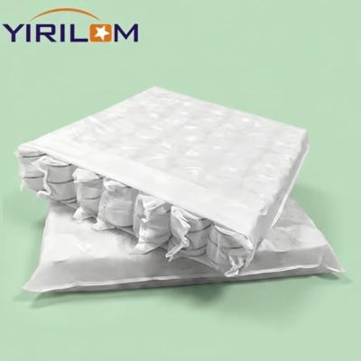 China Premium White Non-woven Pocket Spring Unit for Export Standard Sofa Seating for sale