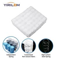 China Eco-friendly Non-woven Fabric Pocket Spring Unit for Luxury Sofa Cushioning and Seating Comfort for sale