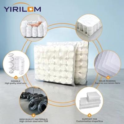 China Independent Sofa Pocket Spring Coil Unit with High Carbon Steel Wire for Superior Support and 6-25cm Height for sale