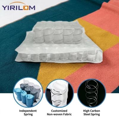 China 1.8mm-2.2mm Wire Gauge Durable Steel Wire Sofa Pocket Spring Unit in Customized Size for sale