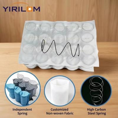 China 1.8mm Steel Wire Independent Operation High Elasticity Pocket Spring for Sofa Cushion and Mattress Core for sale