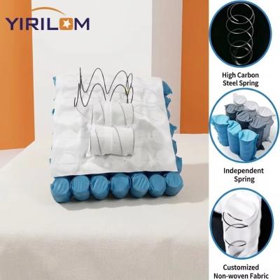 China 8cm-10cm Height 1.0mm-1.9mm Wire Diameter High Carbon Steel Wire Independent Pocket Spring for Sofa Cushion for sale