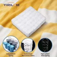 China High Carbon Steel Wire Independent Pocket Spring for Sofa Cushion with 8cm-10cm Height and Non Woven Fabric Cover for sale