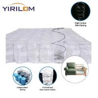 China 80gsm Breathable Non-woven Sofa Pocket Spring with 1.8mm Independent Coil Core and High Carbon Steel Wire for sale