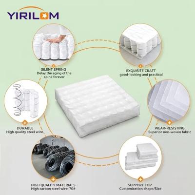 China High Carbon Steel Wire Independent Pocket Coil Spring Unit for Noiseless Sofa Support for sale