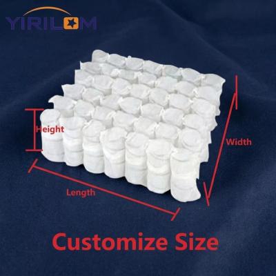 China High Carbon Steel Wire Independent Pocket Spring Coil for Customizable Sofa Cushion Support for sale