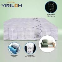China High Carbon Steel Wire Sofa Pocket Spring Unit with 6-12cm Height and Non Woven Fabric Cover for sale