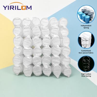 China Compressed Roll Packing Independent Sofa Pocket Spring Unit with High Carbon Steel Wire and 6-25cm Spring Height for sale
