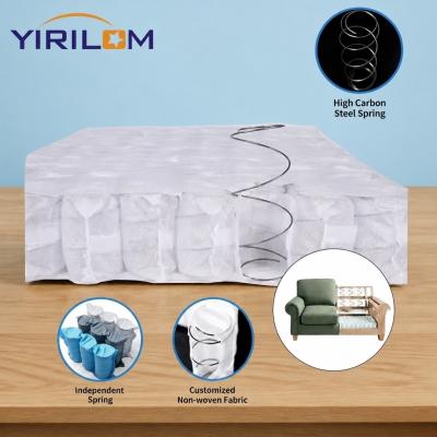 China 2.0mm Steel Wire Core Pocketed Coil Spring Unit for Sofa with High Elasticity and Noiseless Operation for sale