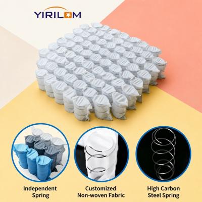 China Custom Made Independent Pocket Coil Spring for Sofa Cushion with 1.8mm Wire and Breathable Cover for sale