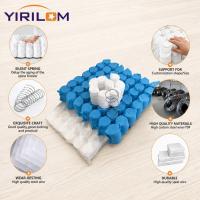 China Customized Size 1.0mm-2.3mm Steel Wire Durable Non-Woven Fabric Sofa Pocket Spring Unit for sale