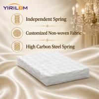 China 18x18x4 Inch Sofa Pocket Spring with High Carbon Steel Wire and Non Woven Fabric Cover for sale