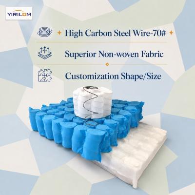 China High Density 1.8-2.3mm Steel Wire Sofa Pocket Spring with Customized Size for Firm Support for sale