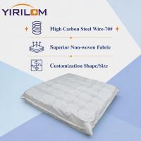 China 6-12cm Height Adjustable Sofa Pocket Spring Unit with #70 Steel Wire and Non Woven Fabric Cover for sale