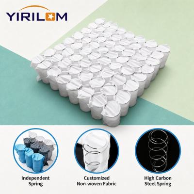 China Durable High Tensile Pocket Spring for Sofa Cushion Heavy Load Commercial Use for sale
