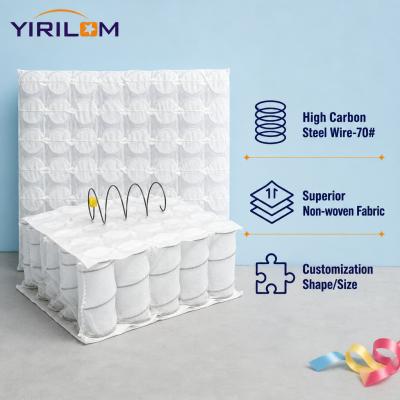 China High Carbon Steel Wire Non-Woven Fabric Cover Sofa Pocket Spring Unit 6-25cm Height for Sofa Cushion for sale