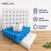 China 1.8-2.0mm Wire High Carbon Steel Independent Pocket Spring Unit with Compressed Roll Pack for Sofa Cushion for sale