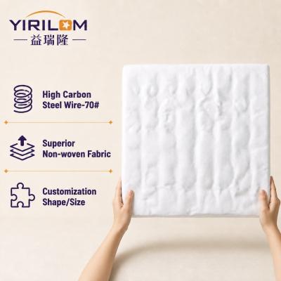 China Adjustable Height 6-10cm 1.9mm Steel Wire Pocket Spring for Compact Sofa Seating Cushion with Customized Size for sale