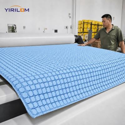 China Mini Pocket Spring Unit with Steel Border Wire Frame and Individually Wrapped Coils in Factory Custom Size for sale