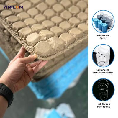 China Custom Size Mini Pocket Spring Layer Reinforced Steel Border Wire Frame for Sofa Cushion Insert Mattress Comfort OEM for sale