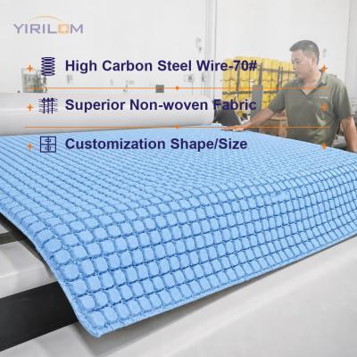 China Reinforced Border Wire High Density Mini Pocket Spring Unit with 1.0mm-1.8mm Steel Diameter for Mattress Support for sale