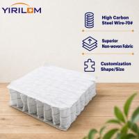 China Breathable Fabric Wrapped Sofa Pocket Spring Unit with High Carbon Steel Wire for Independent Support for sale