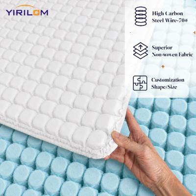 China Custom Size Mini Pocket Coil Unit with Border Wire Frame for Individually Wrapped Sofa Cushion Mattress for sale