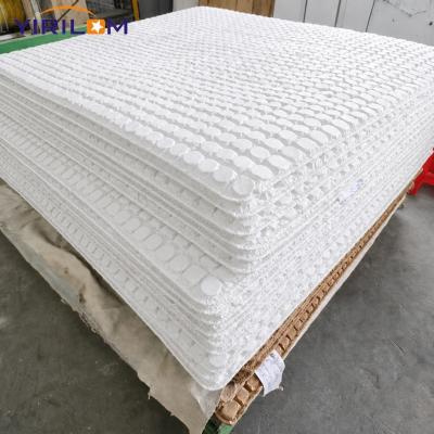 China Customized Mini Pocket Spring Unit with Steel Edge Reinforced Border Wire Frame 1.0mm-1.8mm Steel Diameter High Carbon Steel Wire for Mattress Sofa Cushion OEM Supply for sale