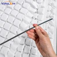 China Customized Mini Pocket Spring Unit with Steel Edge Reinforced Border Wire Frame 1.0mm-1.8mm Steel Diameter High Carbon Steel Wire for Mattress Sofa Cushion OEM Supply for sale