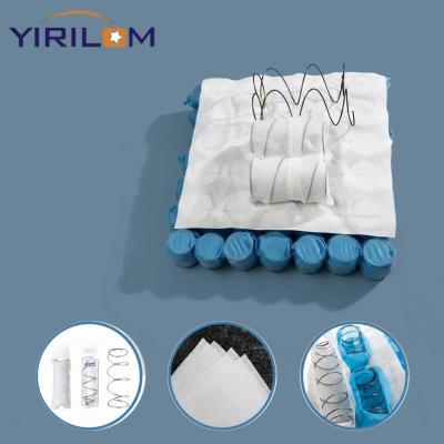 China Hotel Grade Durable Pocket Spring for Sofa with Customized Size and 1.0mm-1.8mm Steel Wire for sale