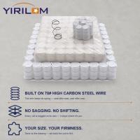 China High Carbon Steel Coil Pocket Spring Unit for Sofa with 1.6mm Wire Diameter and 40 lb Load Capacity for sale