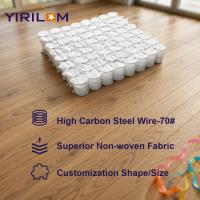 China Custom Height 6cm-18cm Sofa Pocket Spring Unit with 1.0mm-1.8mm Steel Wire and Non-Woven Fabric Cover for sale