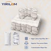 China Adjustable Height 2-6 Inch Sofa Pocket Spring Coil with 70# High Carbon Steel Wire and Individual Pocketed Coils for sale