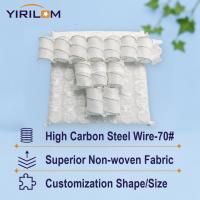 China 20x20 Inch Large Size Steel Material Customizable Size Independent Pocket Spring for Sofa Cushion for sale