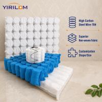 China Customized Size 1.8mm Steel Wire Pocket Spring for Sofa with 6cm-18cm Spring Height for sale