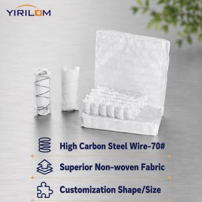 China Moisture Resistant Non-woven Fabric Sofa Pocket Spring Unit with Customized Size for Upholstery Furniture for sale