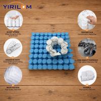 China Customized Size Sofa Pocket Spring Unit with 1.0mm-1.8mm Steel Wire and 6-15cm Spring Height for sale