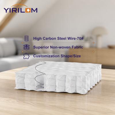 China Customized Size 2.0mm Steel Wire Pocket Spring for Sofa with 6-12cm Height for sale