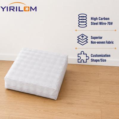 China Anti Sagging Long Life Customized Size Pocket Spring for Sofa Seat Cushion and Upholstered Furniture Support for sale
