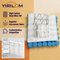 China High Carbon Steel Wire Sofa Pocket Spring Unit with Customized Size and 80 GSM Non-Woven Fabric for sale