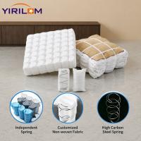 China Certified Pocket Coil Spring Unit for Sofa Seat Cushion and Upholstery with RoHS Compliant Fabric Cover for sale