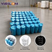 China 80gsm White Non Woven Fabric Wrapped Pocketed Coil Assembly for Sofa Cushion Replacement with Fast Lead Time for Buyers for sale