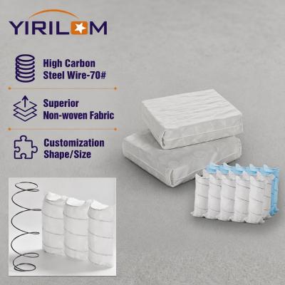 China Vacuum Compressed Pocket Coil Inner Spring for Sofa Cushion Seat for Furniture Factory Buyers and Importers for sale