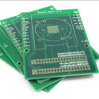 China Multilayer PCB Board Green oil Through Hole Design Customized Size for sale